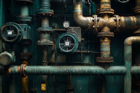 금속 파이프 밸브