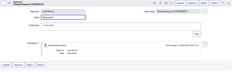 What Is The Change Management Application In ServiceNow The Snowball
