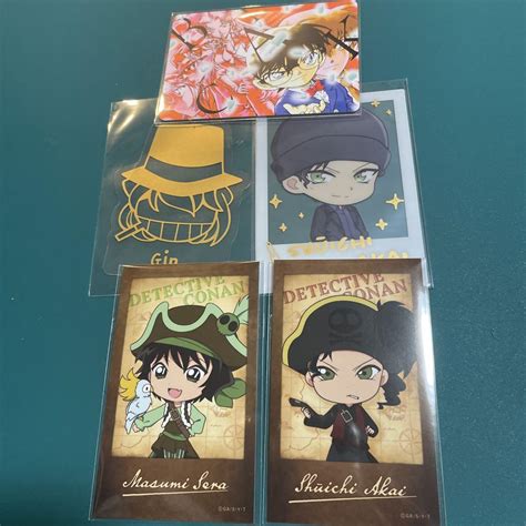 名探偵コナン ミニブロマイドコレクション にいてんご 赤井秀一 世良真純 ジン By メルカリ