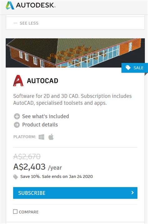 increase in autodesk software notification software and licensing