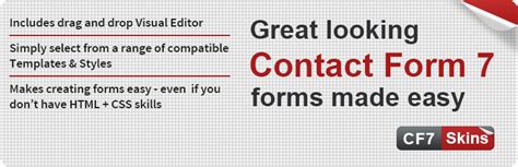 Why I Created Contact Form 7 Skins CF7 Skins Blog
