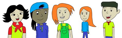 Calliou Y Sus Amigos En La Actualidad By Monmaurizio On Deviantart