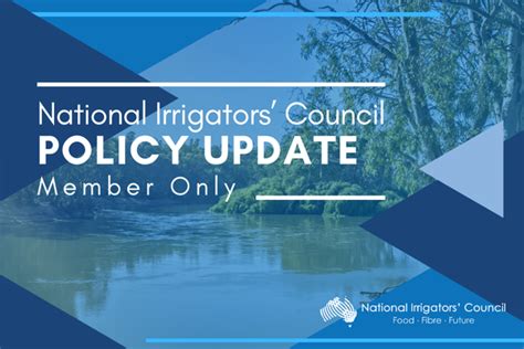 National Irrigators Council Mdba Basin Outlook