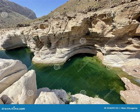 Wadi Kalissan Socotra Island Yemen Middle East Stock Image Image Of