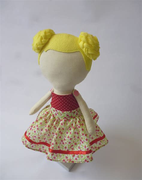Doll Sewing Pattern Rag Doll Pattern Cloth Doll Pattern Etsy
