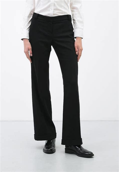 Брюки Burberry Resale цвет черный Mp002xw0rkwo — купить в интернет магазине Lamoda