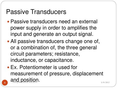 Ppt Transducers Variable Resistivecapacitive Inductive Powerpoint Presentation Id4466490