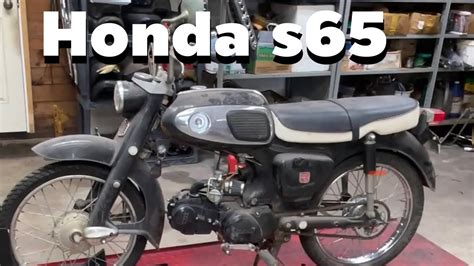 Honda S65 - awakened from a 8+ year nap. - YouTube