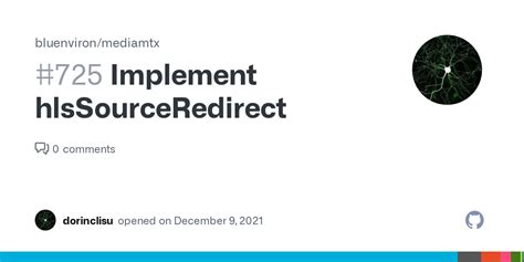 Implement HlsSourceRedirect Issue 725 Bluenviron Mediamtx GitHub