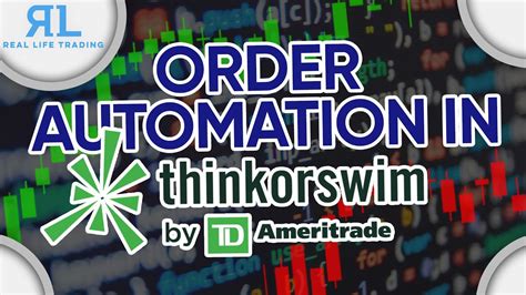 How To Automate Your Orders In Thinkorswim Youtube
