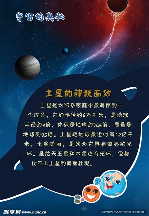 宇宙的奥秘设计图 展板模板 广告设计 设计图库 昵图网