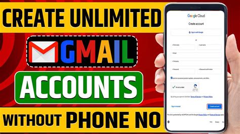 How To Create Unlimited Gmail Account Gmail Unlimited Account Create