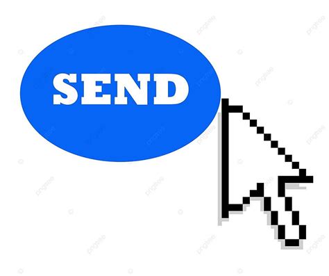 Fundo Botão De Cursor E Enviar Botão De Envio Para Cima Foto E Imagem