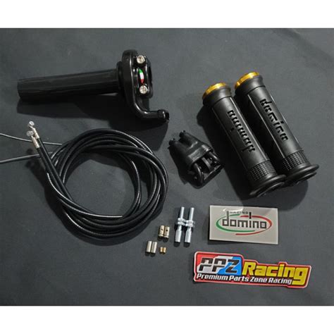DOMINO QUICK THROTTLE DUAL CABLE UNIVERSAL FOR ANY Fi MOTORCYCLES
