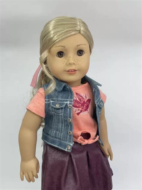 American Girl Doll Tenney Grant 18 Country Star Freckles Original