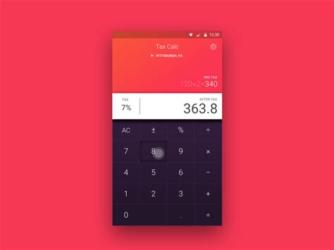 Calculator Design Collection Muzli Design Inspiration