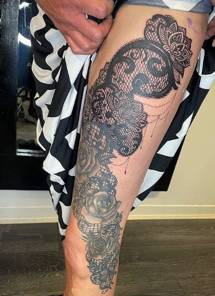 50 Beautiful Lace Tattoo Designs Ultimate Guide