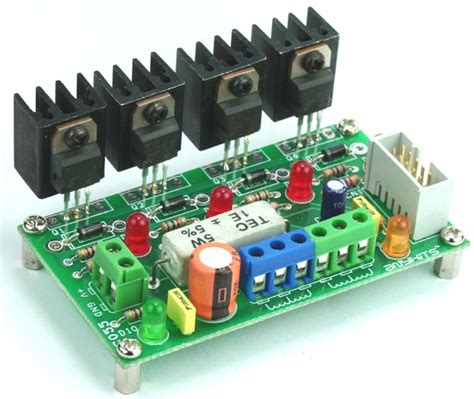 Unipolar 4 Phase Stepper Motor Controller Electronics Lab