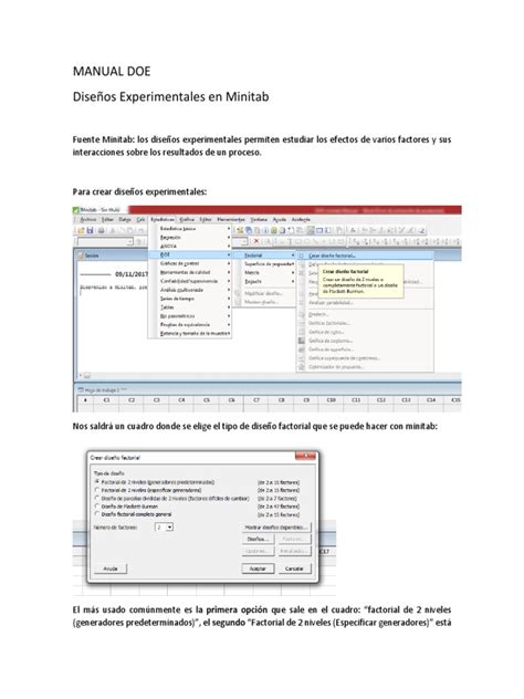 Doe Minitab Manual Pdf