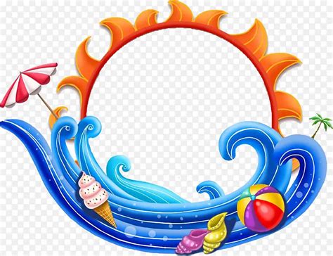 夏日卡通促销海报素材PNG图片素材下载 图片编号ygekbgap 免抠素材网