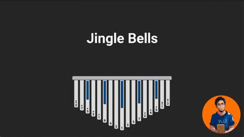 Jingle Bells Kalimba Tabs Letter And Number Notes Tutorial
