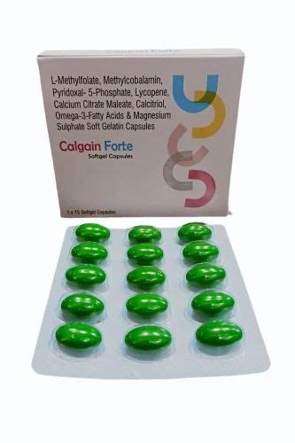 L Methylfolate Methylcobalamin Pyridoxal 5 Phosphate Lycopene Soft Gelatin Capsule At Rs 170 Box