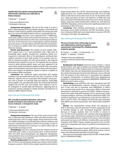 Pdf Hiv Sexually Transmitted Infections And Sexual Health Screening