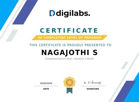 nagajothi s on linkedin python certificate digilab
