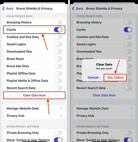How To Clear Cache And Cookies On IPhone From Different Apps