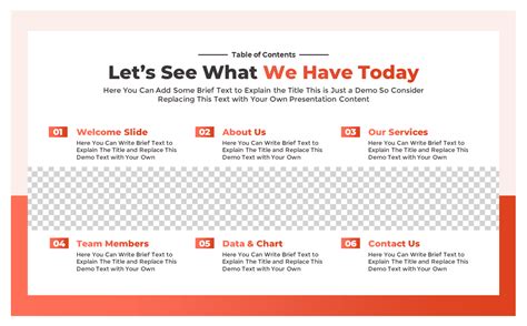 Free Google Slides And PowerPoint Contents Page Template