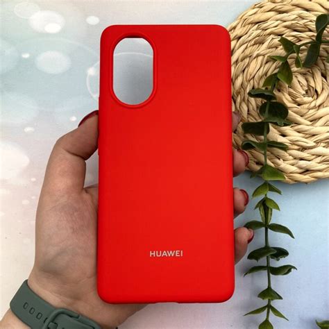 قاب گوشی Huawei Nova 8 هوآوی سیلیکونی پاک کنی اورجینال داخل پارچه ای