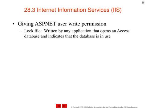Ppt Tutorial 28 Bookstore Application Web Applications Introducing Internet Information