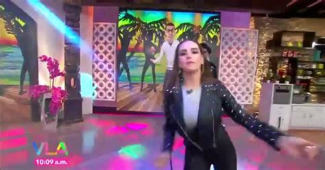 Tania Rincón Seduce Con Sensual Twerking En Programa En Vivo