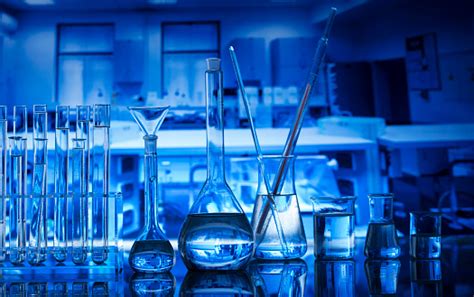 과학 개념입니다 실험실 연구 및 개발입니다 화학 실험에 대 한 과학적인 유리입니다 현미경 실험실 비 커 시험관 펫 실험실 내부 배경입니다 0명에 대한 스톡 사진 및 기타