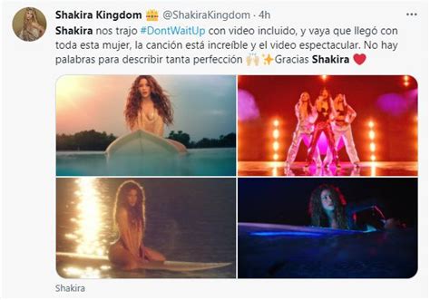 Shakira Retorna A La Arena Musical Con Su Sencillo Dont Wait Up Infobae