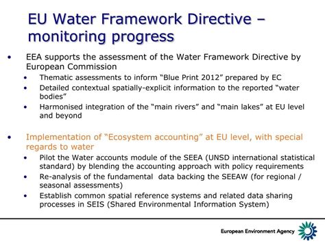 Ppt Eu Water Framework Directive Environnemental Accounting And Seis
