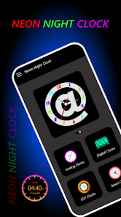 Android 용 Smart Night Clock Neon Clock 다운로드