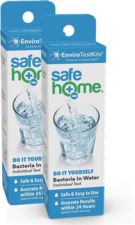Safe Home Bacteria In Water Test Kit Detects 50 Different Species Of