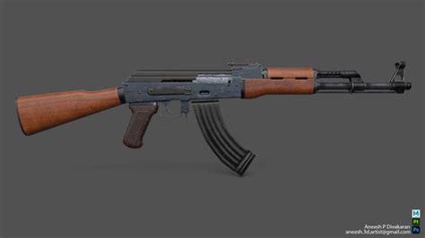 Aneesh P Divakaran On Linkedin 3dmodeling Texturing Gameart Weapons Gameready Gaming