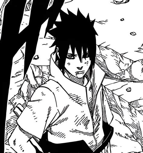 Sasuke Uchiha Manga Panels