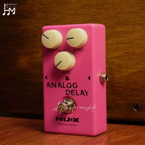Jual Effect Efek Gitar Guitar StompBox NUX Analog Delay ORIGINAL Shopee Indonesia