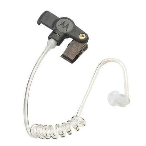 Low Noise Kit Clear Acoustic Tube Assembly Includes 1 Clear Rubber Eartip For Low Noise
