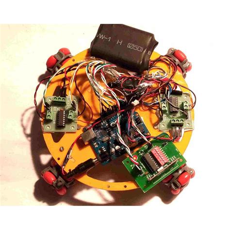 Buy Rf Controlled Omni Directional Robot Using Arduino