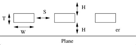 A 3 Conductor Pcb Cross Section Stripline Download Scientific Diagram