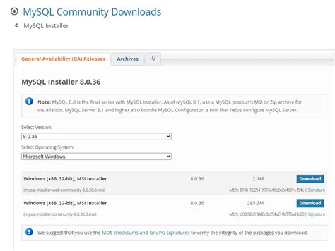 Mysql 설치 Mysql 설치