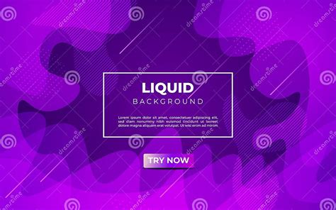 Minimal Abstract Colorful Purple Liquid Color Gradient Fluid Shape Geometric With Dots