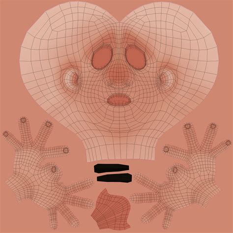 3d Model Cute Functionary Man