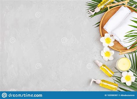 Spa Massage Aromatherapy Body Care Background Spa Herbal Balls