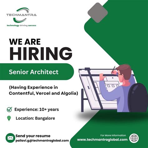 Techmantra Global On Linkedin Architect Seniorarchitect Vercel