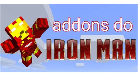Saiu Novo Addons Mod Do Homem De Ferro Minecraft Pe YouTube